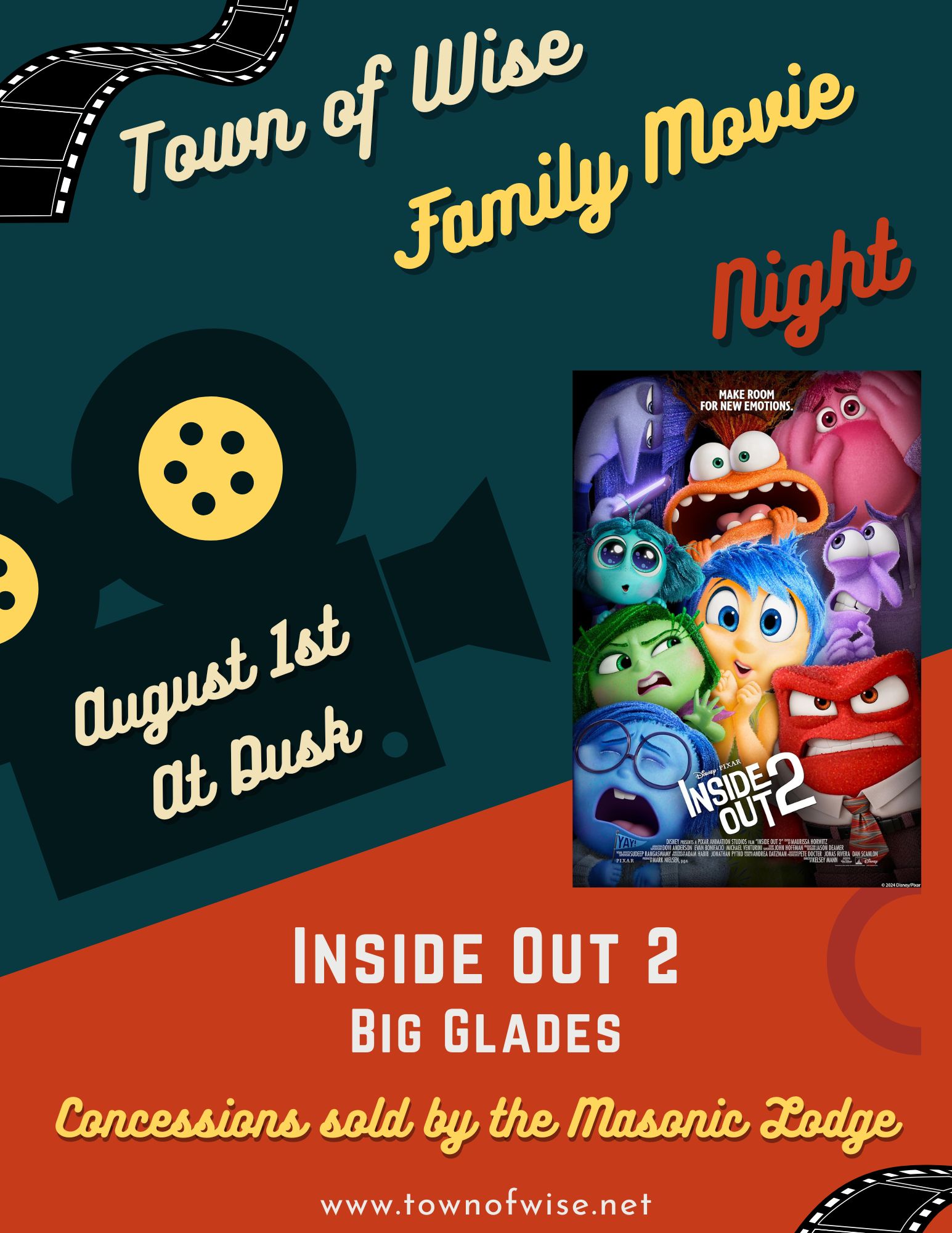 Family Movie Night - Inside Out 2 | Wise Virginia